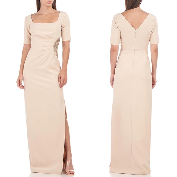 JS Collections | Dresses | New Js Collections Ashley Champagne Square ...